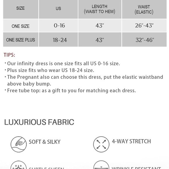 Dresses | 72styles Infinity Convertible Bridesmaid Long Multiway Dress ...